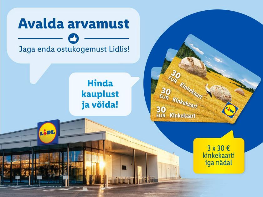 Lidl - soodsad ostud iga päev | Lidl.ee